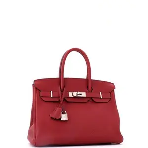 Hermès Birkin Handbag Togo With Palladium Hardware 30