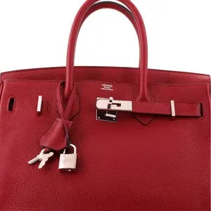 Hermès Birkin Handbag Togo With Palladium Hardware 30