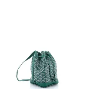 Goyard Petit Flot Bucket Bag Coated Canvas Pm