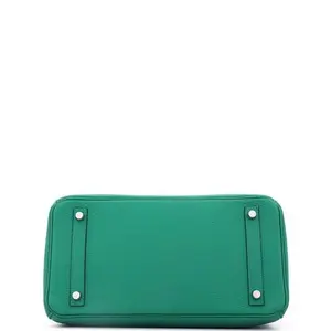 Hermès Birkin Handbag Verso Clemence With Palladium Hardware 30