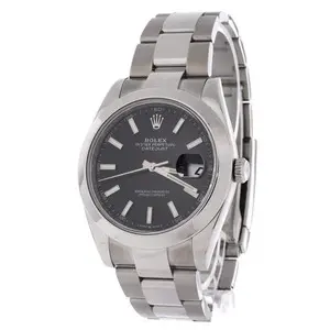 ROLEX Oyster Perpetual Datejust Automatic Watch Stainless Steel 41