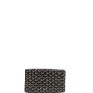 Goyard Monte Carlo Clutch With Strap Coated Canvas Pm
