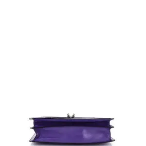 BVLGARI Serpenti Forever Square Shoulder Bag Leather Large