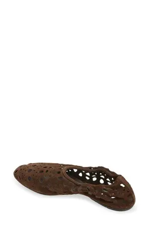 Alaïa Neo Vienne Perforated Ballet Flat