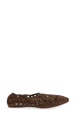 Alaïa Neo Vienne Perforated Ballet Flat