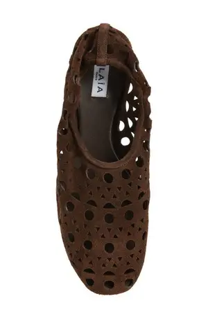 Alaïa Neo Vienne Perforated Ballet Flat