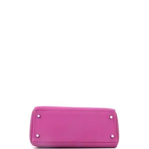 Hermès Kelly Handbag Togo With Palladium Hardware 28 - Pink