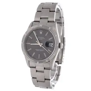ROLEX Oyster Perpetual Date Automatic Watch Stainless Steel 34