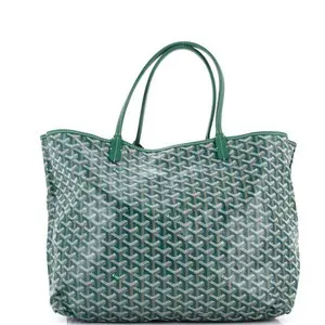 Goyard Saint Louis Tote Coated Canvas Gm - Green