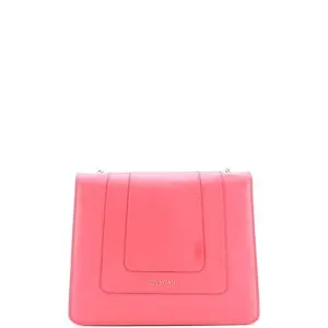 BVLGARI Serpenti Forever Square Shoulder Bag Leather Medium