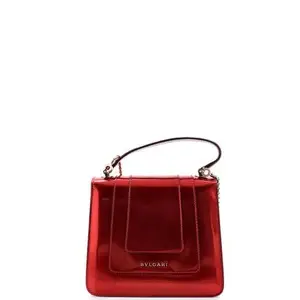BVLGARI Serpenti Top Handle Bag Patent Small