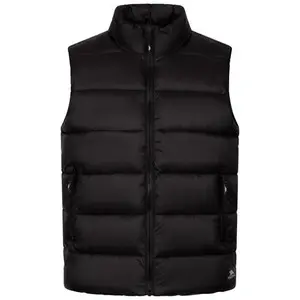 TRESPASS Simone Padded Casual Vest - Black
