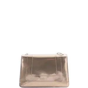 BVLGARI Serpenti Forever Shoulder Bag Metallic Leather Medium