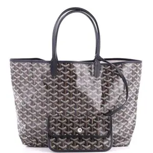 Goyard Saint Louis Tote Coated Canvas Pm