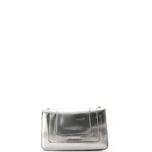 BVLGARI Serpenti Forever Shoulder Bag Metallic Leather Small