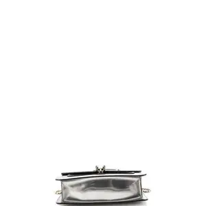 BVLGARI Serpenti Forever Shoulder Bag Metallic Leather Small