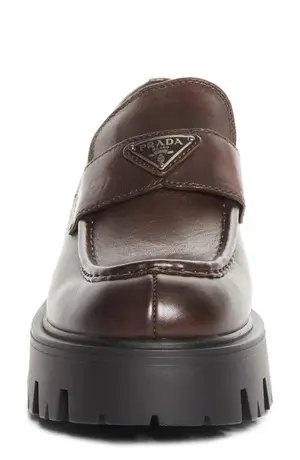 Prada Lug Sole Loafer