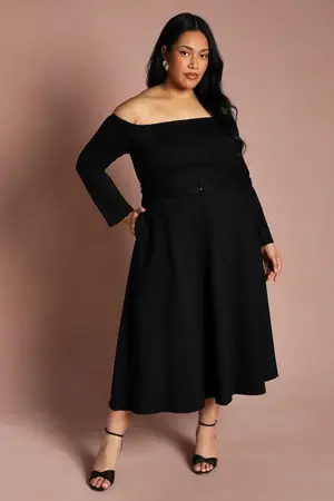 Coast Plus Bardot Midi Dress