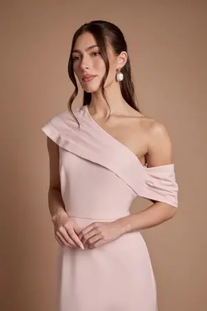 Coast One-shoulder Asymmetric Maxi Dress
