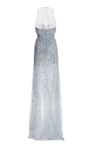 Zuhair Murad Embroidered Tulle Gown