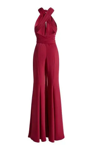 Zuhair Murad Light Cady Jumpsuit