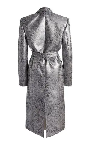 Zuhair Murad Heavy Jacquard Double Breasted Coat
