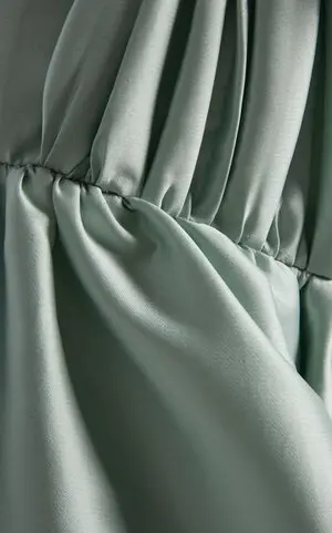 Zuhair Murad Mikado Gown Dres With Ribbons