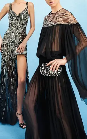 Zuhair Murad Embellished Tulle Gown