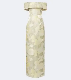 MARKARIAN Clover Floral Gown - Yellow
