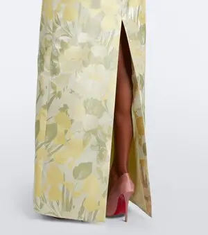 MARKARIAN Clover Floral Gown
