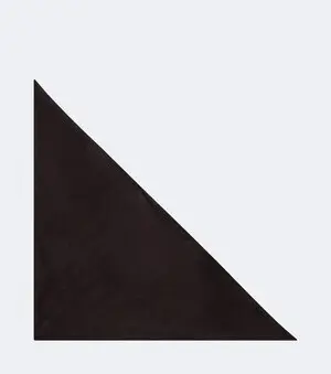 Magda Butrym Suede Head Scarf - Brown
