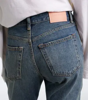 Acne Studios Faded Bootcut Jeans - Blue