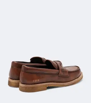 GOLDEN GOOSE Jerry Leather Penny Loafers