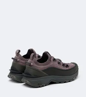 Moncler Trailgrip Lite3 Suede Sneakers - Purple