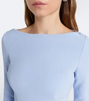 Safiyaa Emilia Crepe Gown