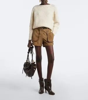 Isabel Marant Étoile Eldra Snakeskin Effect Leather Ankle Boots