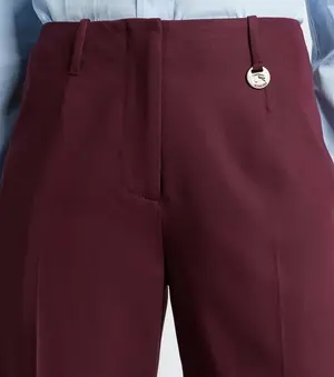 Burberry Wool Straight Pants