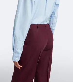 Burberry Wool Straight Pants
