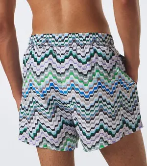 Missoni Zigzag Swim Trunks