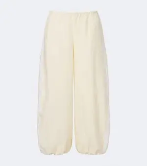 Posse Tabitha Embroidered Balloon Pants - Yellow