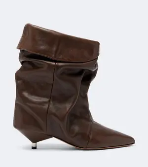 Isabel Marant Étoile Edrik Leather Ankle Boots
