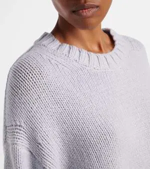 Khaite Gemma Oversized Cashmere Sweater - Blue
