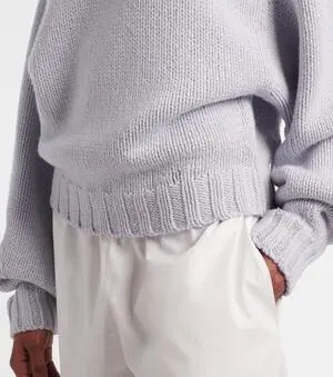 Khaite Gemma Oversized Cashmere Sweater - Blue