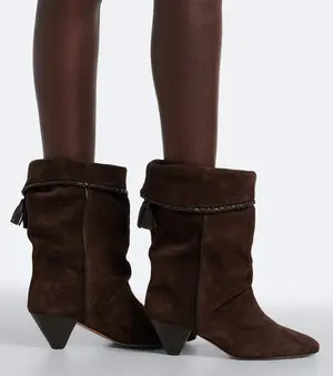 Isabel Marant Étoile Dalby Suede Ankle Boots