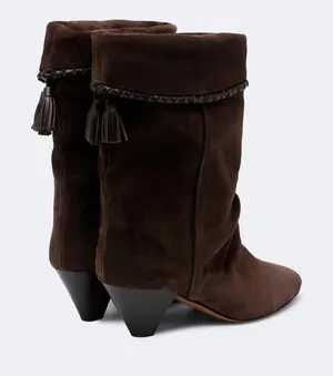 Isabel Marant Étoile Dalby Suede Ankle Boots