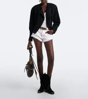 Isabel Marant Étoile Elbini Suede Cowboy Boots