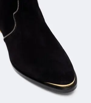Isabel Marant Étoile Elbini Suede Cowboy Boots