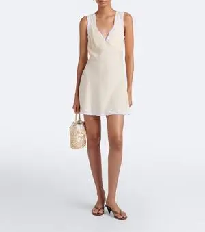 Posse Tabitha Embroidered Minidress