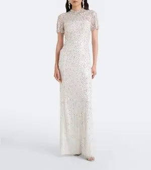 Jenny Packham Embellished Gown