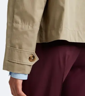Burberry Cotton Gabardine Jacket